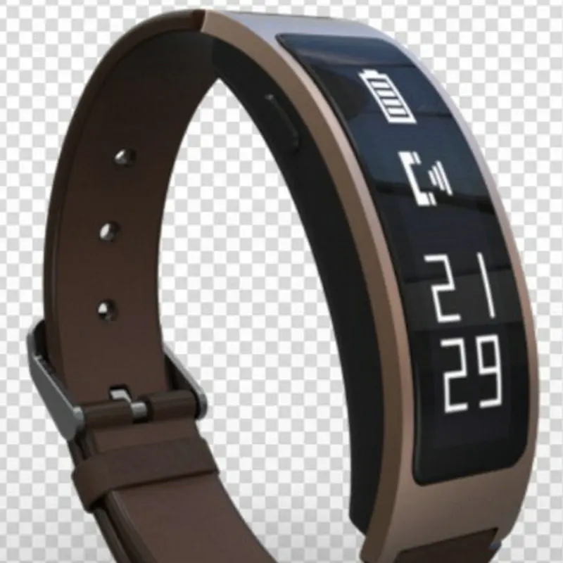 Arc curved screen smart Bracelet Heart Rate Bluetooth motion call ...