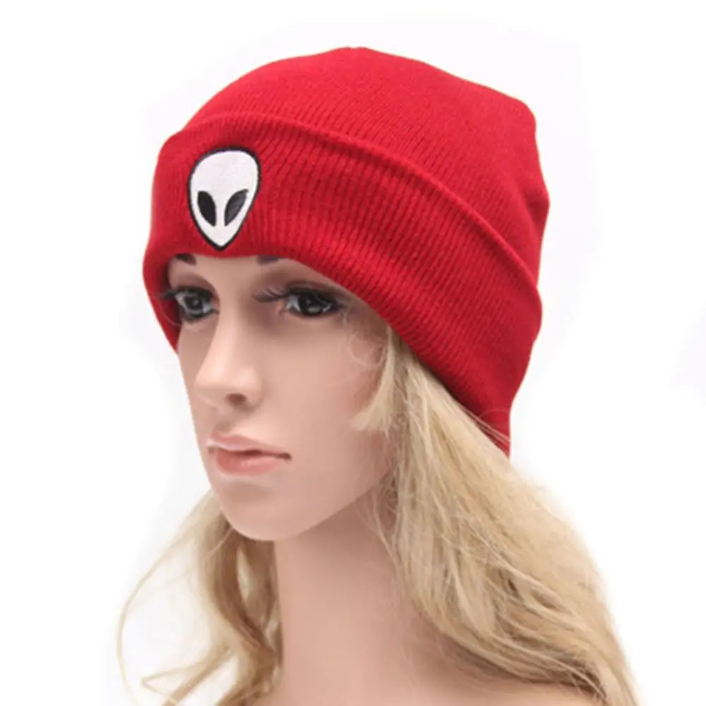 Aliexpress.com : Buy Unisex Cool Aliens UFO Fans Winter Warm Knitted ...