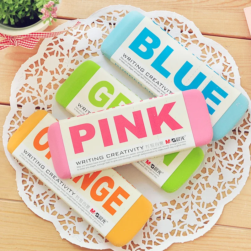 Chenguang stationery multicolour rubber brick eraser rubber|bricks sale ...