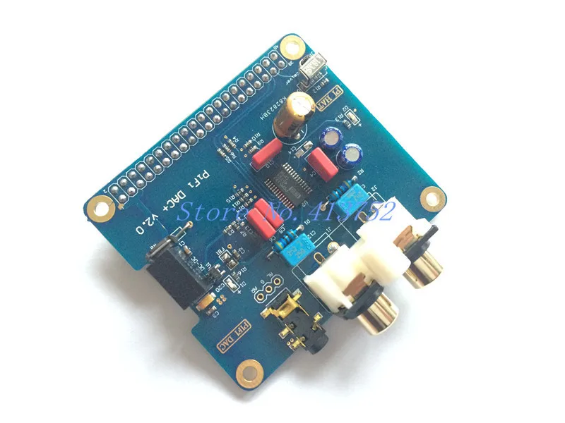 HIFI DAC Audio Sound Card Module I2S interface for Raspberry pi B+ ...