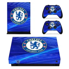 Chelsea Football Team Xbox One X Skin Sticker Cover - ConsoleSkins.co