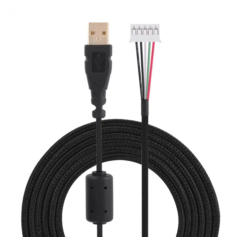 Replacement Mouse Cable Braided Line Wire for Microsoft for Logitech ...
