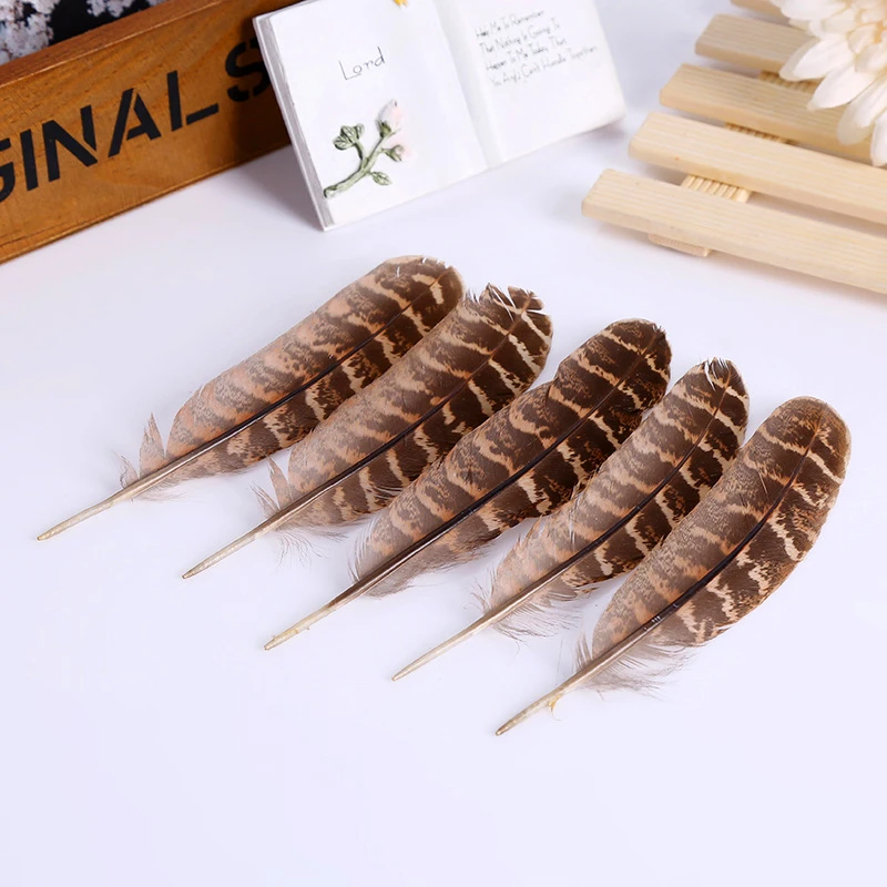 Natural Chicken Feathers 50 pcs/lot 10 15cm Pheasant Plumes Wedding ...
