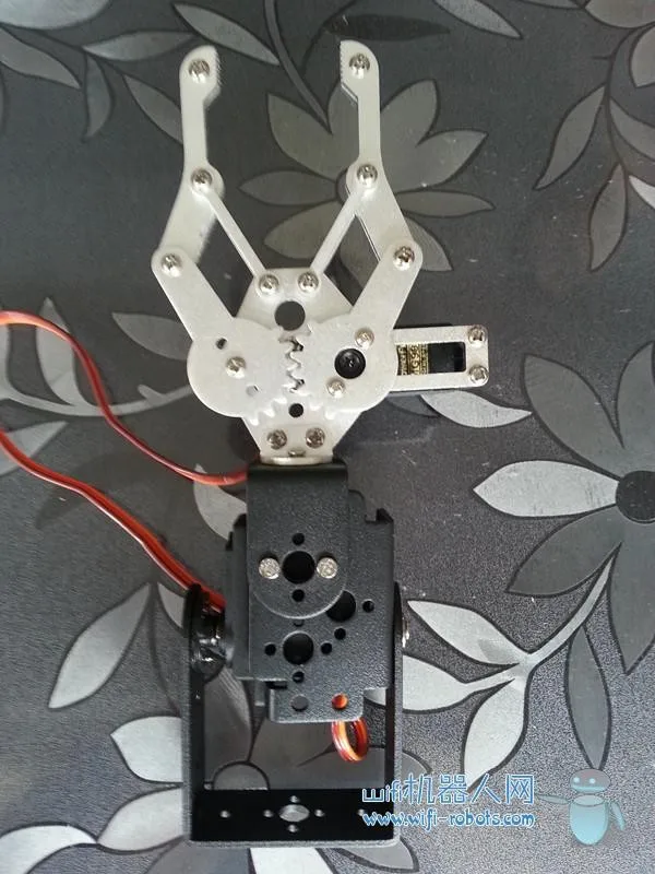 Doit 2 Dof Robot Arm Metal Mechanical Manipulator With Claw Servo ...