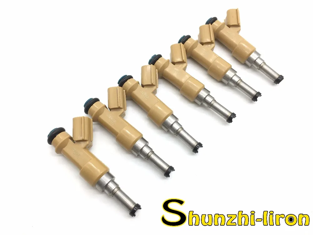 6 pcs Bico Injetor de Combustível Para TOYOTA Land Cruiser Prado 23250 ...
