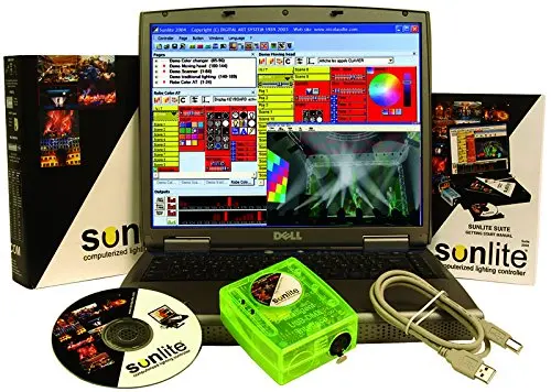 Dmx Console,Usb Console,Sunlite 1024Channel Desktop Control System ...
