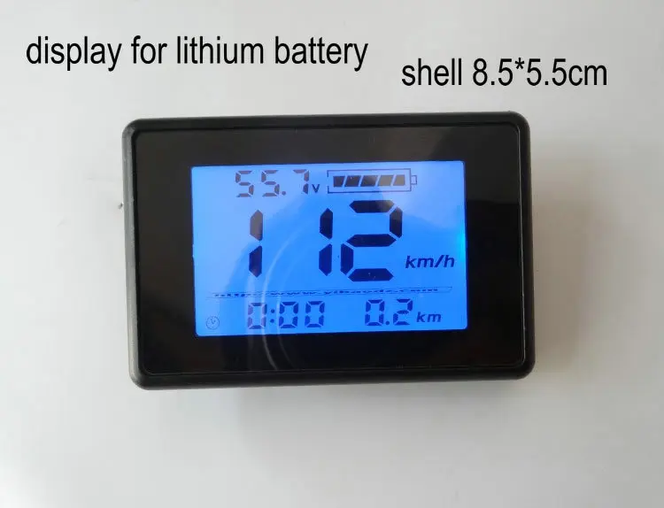gauge display speedometer battery level indicator battery voltage ...