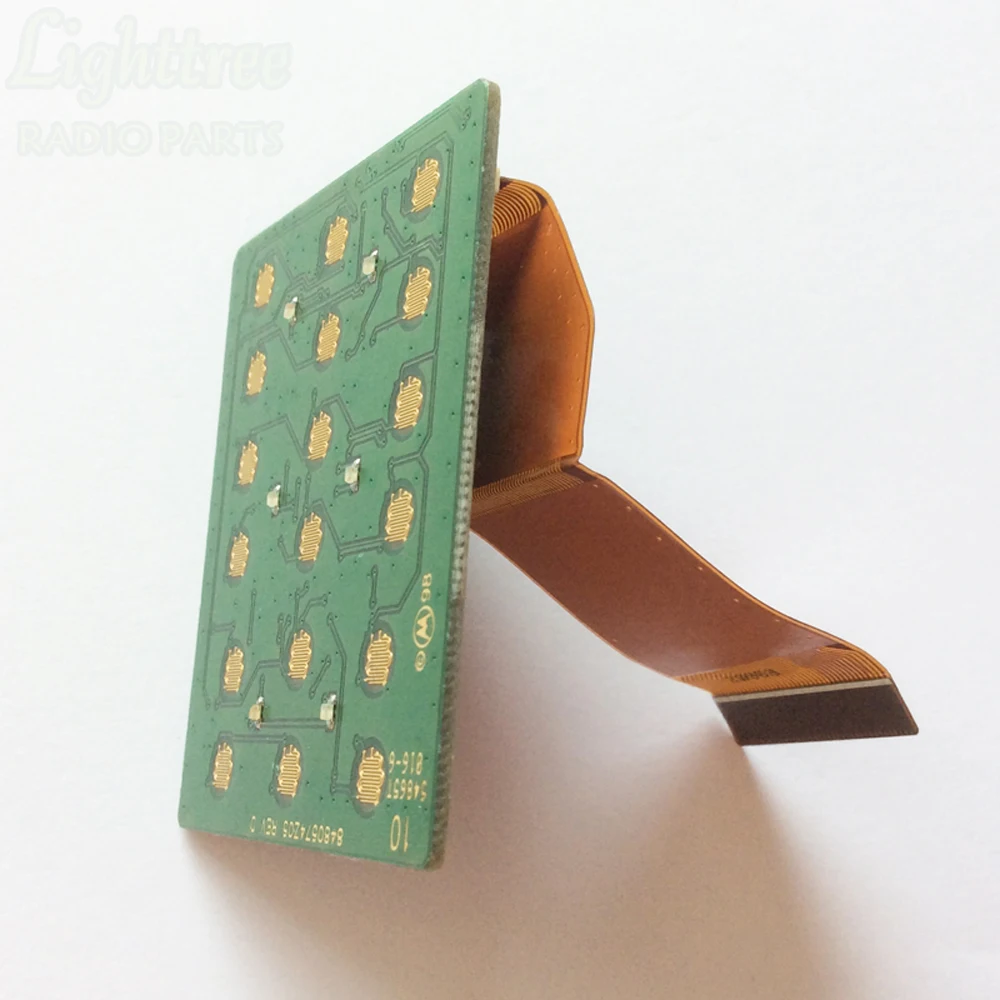 5X-PTX760-Keypad-PCB-Board-With-Short-Flexible-Cable-For-GP380-GP360 ...