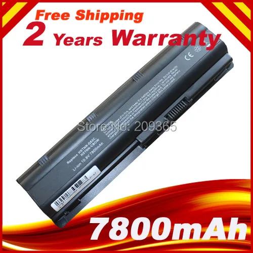 7800mAh 9 Cells Laptop Battery For HP Pavilion g4 g6 g7 CQ32 CQ42 CQ62 ...
