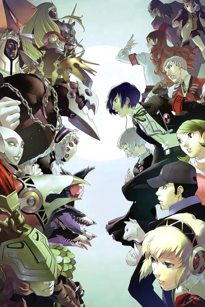 Shin Megami Tensei: Persona 4 Game Watercolor inkjet Fabric poster 36 ...