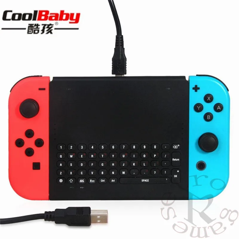 2018 NEW 2.4G Wireless Game Keyboard for Nintend Switch host Wireless ...