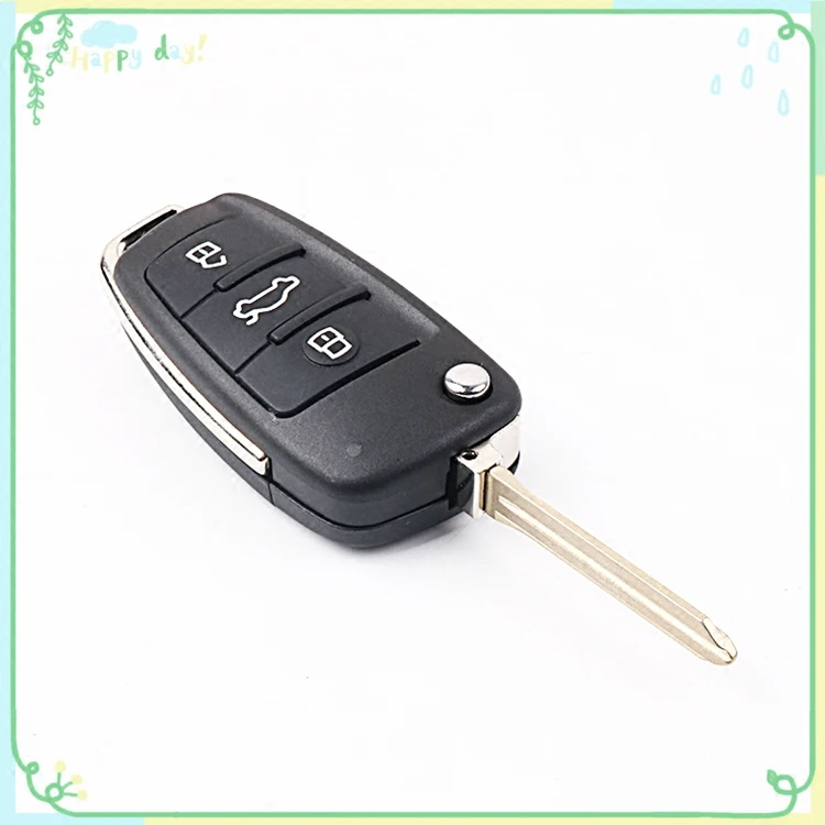 for JAC Refine S2 car fob flip remote key control 433mhz with ID46 chip ...