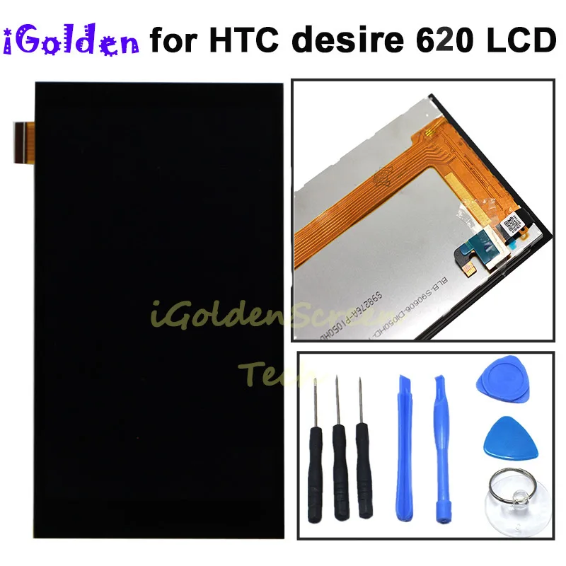 5.0''1280x720 Super Lcd For Htc Desire 620 620g Lcd Display 620u 620t ...