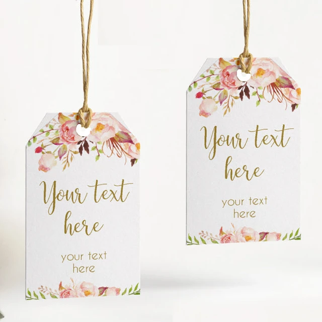 Wedding Tags Template