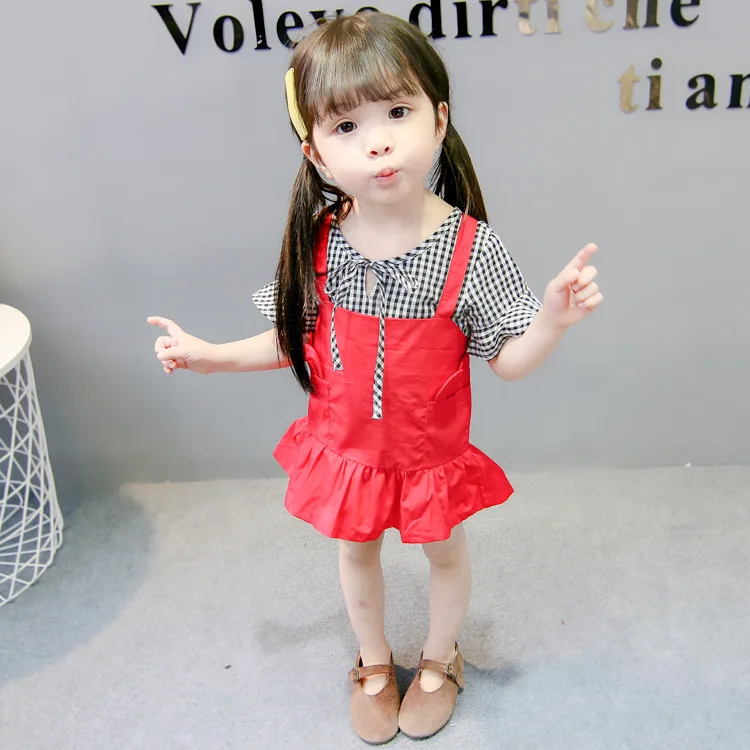 2018 Casual Children Clothing New Girls Clothes Sets Fashion Tshirt+ ...