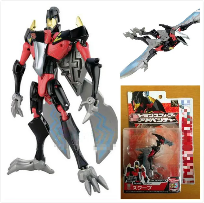 Original High quanlity ABS Deformation Robot 12cm Swoop Action figure ...