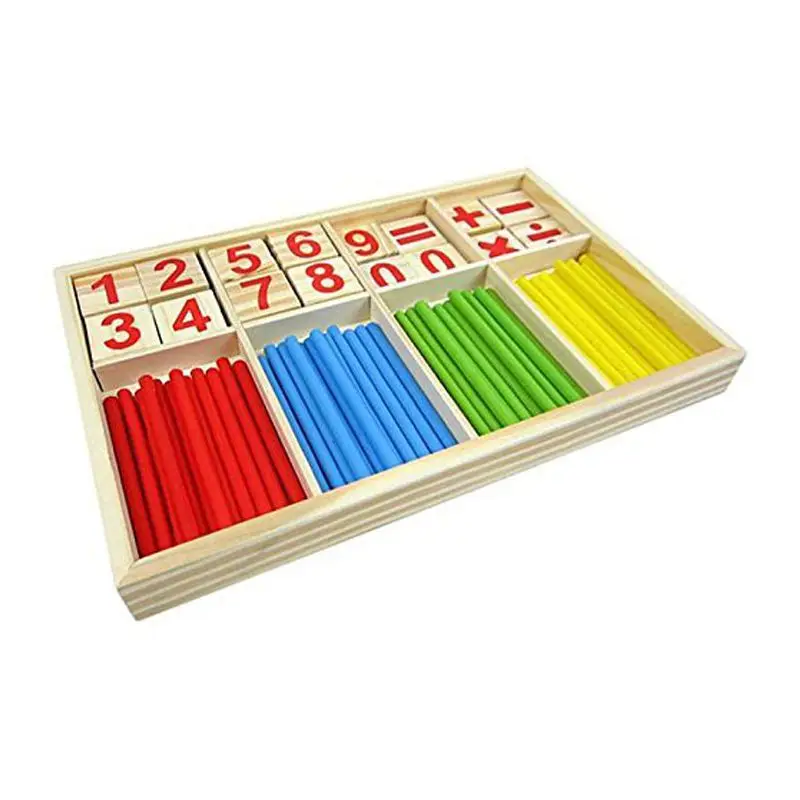 Digital Game Wooden Sticks Montessori Math Intelligence Preschool ...