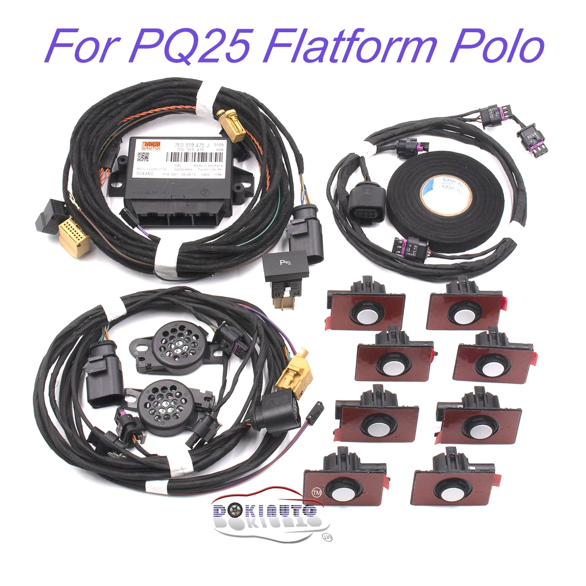 USE-FIT-FOR-POLO-PQ25-Park-Pilot-Parking-Front-and-Rear-8K-Sensor-With ...