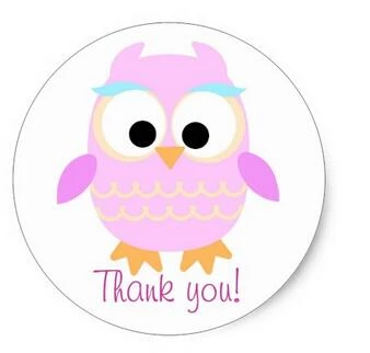 Thank You Owl Clip Art