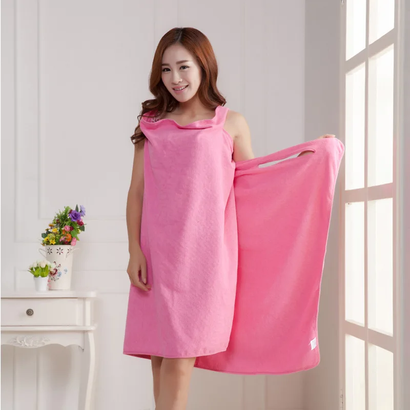 New Super Absorbent Microfiber Bath Beach Wearable Body Wrap Spa Towel