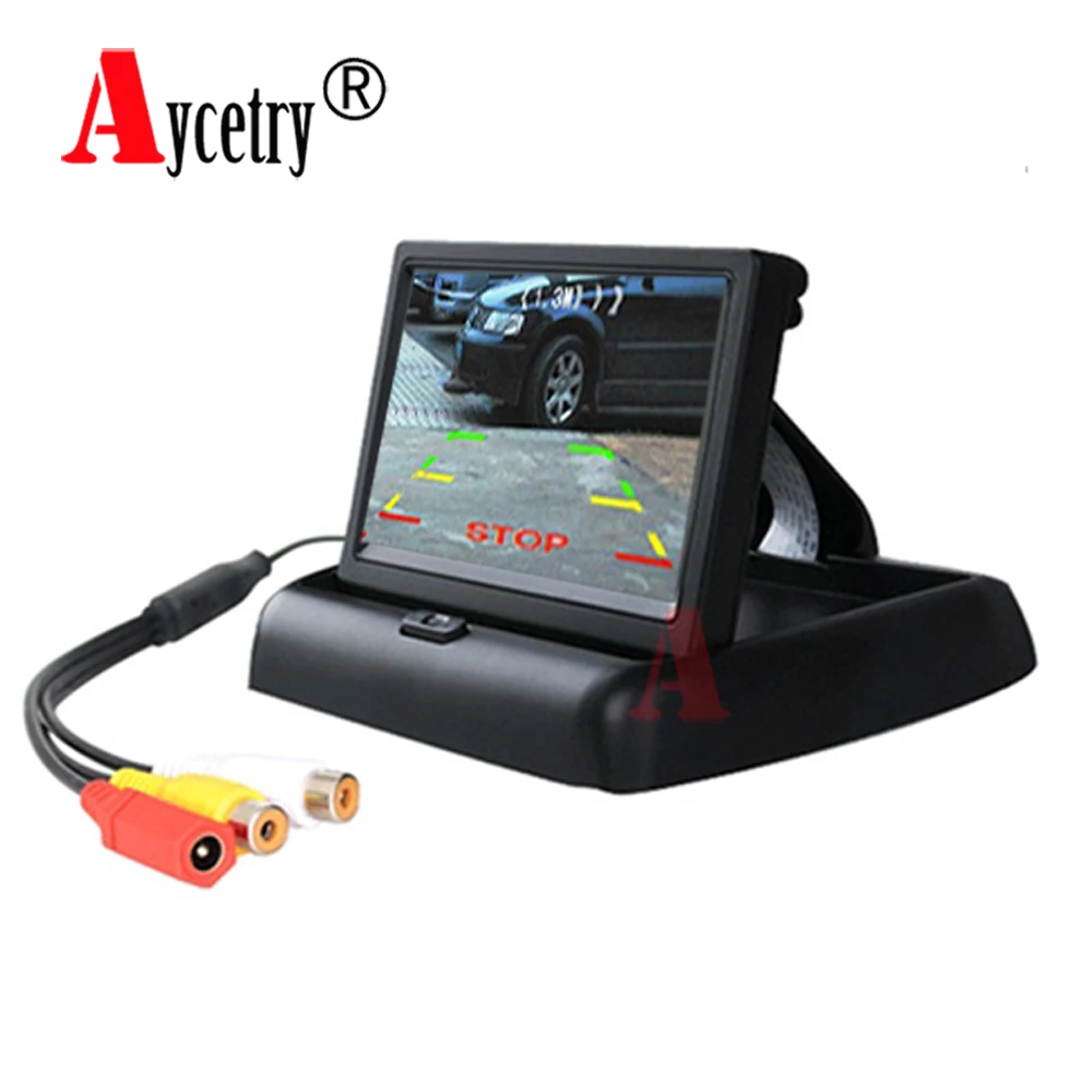 Prodotto - Aycetry! 4.3 inch HD Foldable Car Rear View Monitor ...