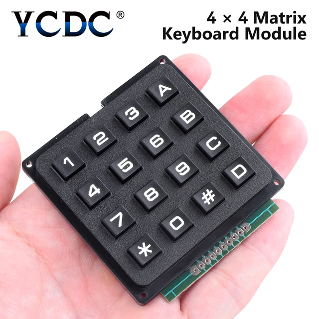 4x4 3x4 Matrix Keyboard Keypad Module Use Key Pic Avr Stamp Sml 4 4