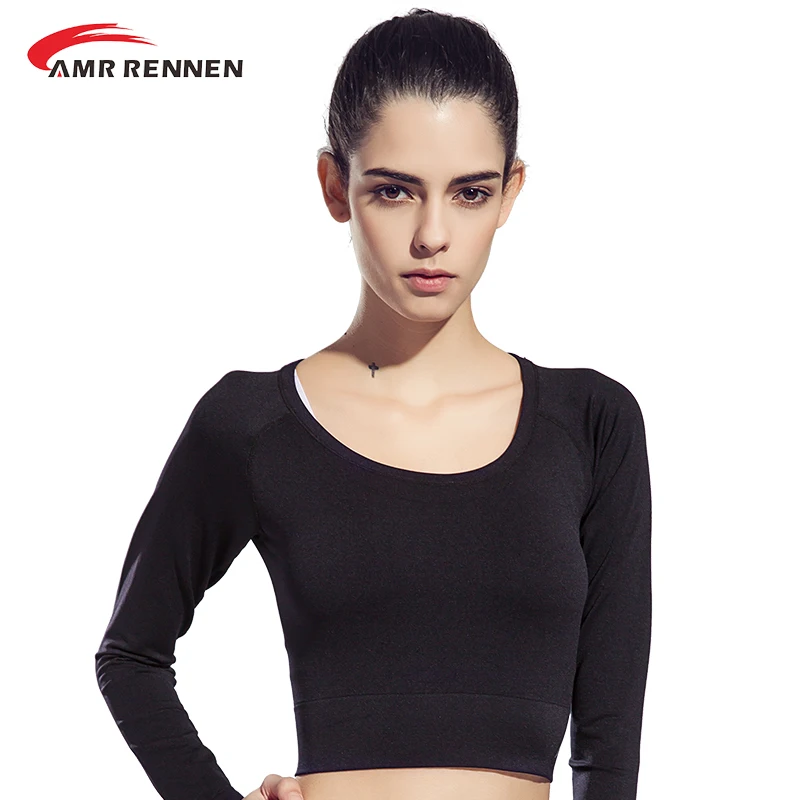 AMR Women's Compression Long Sleeve Tight Fitness Sports Shirt Six ...