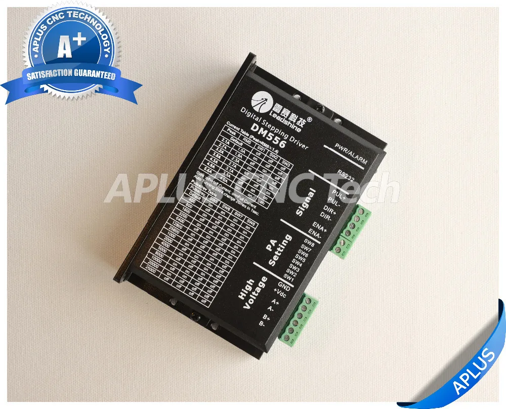 LeadShine DM556, 2 Phase Stepper Motor Driver, Up to 50VDC / 5.6A / 512 microstep|driver module ...