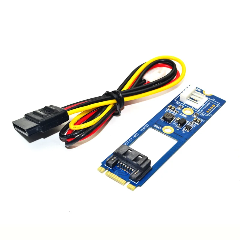 M-2-7-Pin-SATA-III-3-7Pin-SATA3-0-Kabel-SSD-Adapter-Converter-Board ...