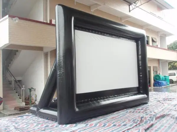 High Quality Pvc Air Constant Inflatable Movie Screen,frame Screen ...