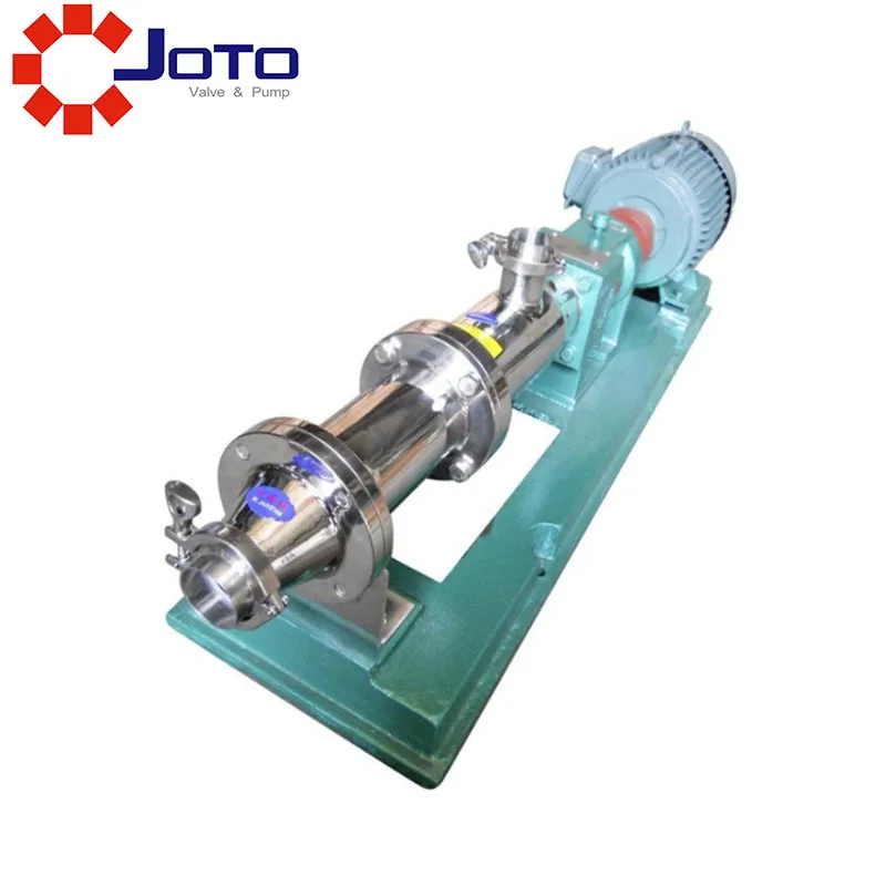 G10-0.35kw Stainless Steel Pump Thick Mud Pump Sludge Pump Liquid Feed ...