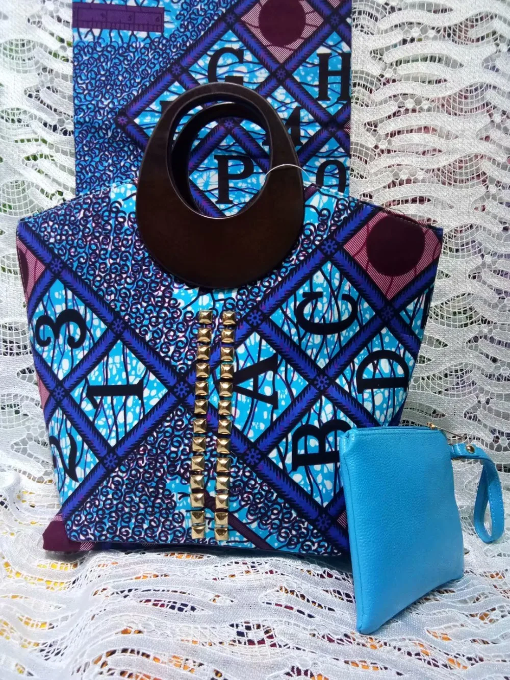 Aliexpress.com : Buy ankara bag set latest woman bag handbag and purse ...