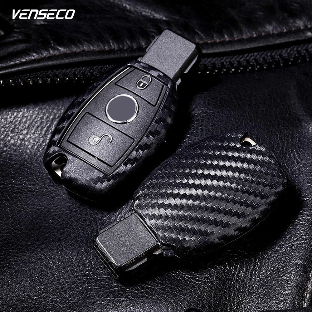 VENSECO Mercedes Key Cover Soft Mercedes Key Case Fit for W204 W205 ...