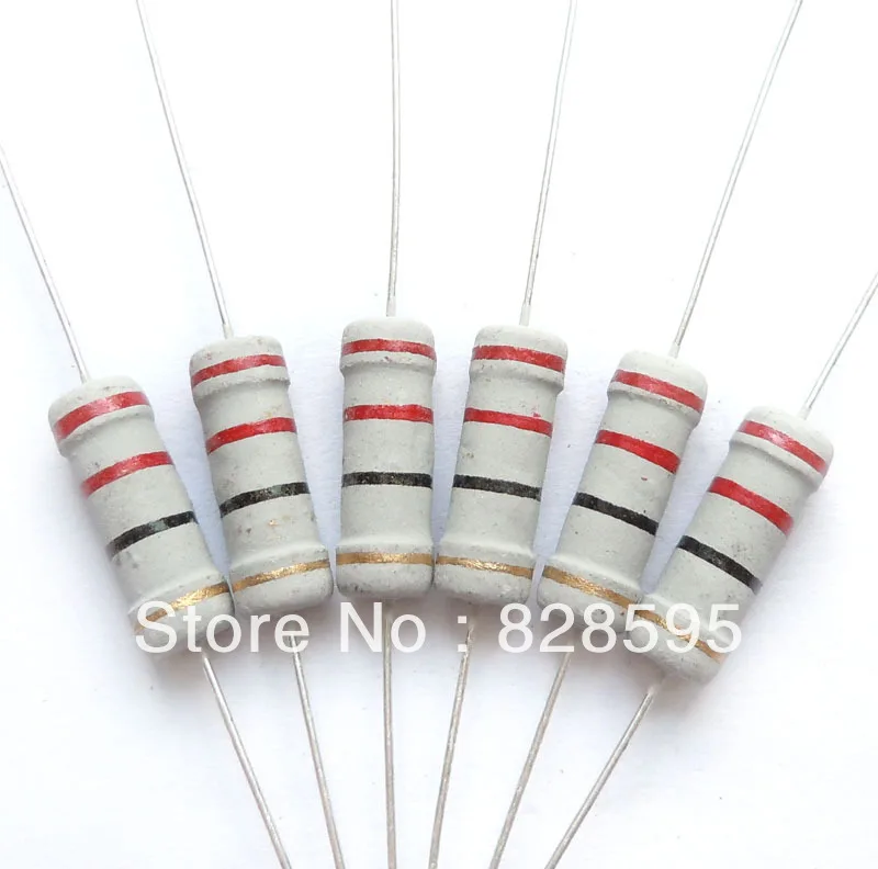 2w 22 ohm 22R ohm 100% Original New Fixed Resistor Metal Oxide Film ...