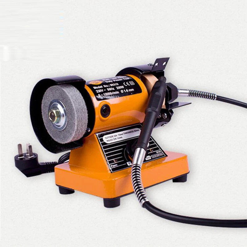 Mini Bench Grinder Household Diy Polishing Machine Micro Desktop ...