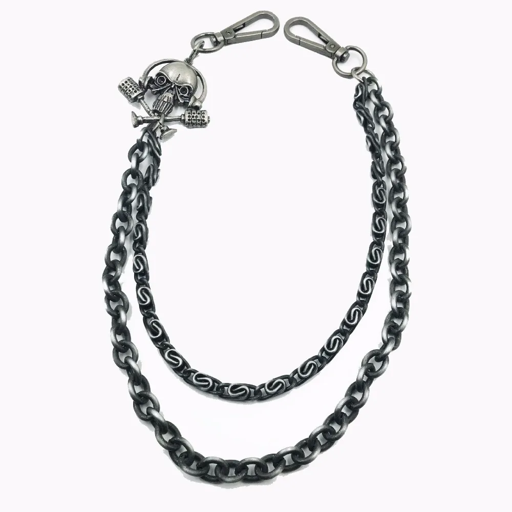 Biker Wallet Chains DJ Pirates Bicycle Chain Belt Rock Punk Stainless ...