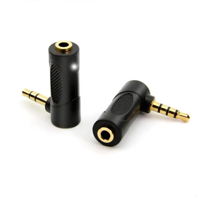 2pcs-Jack-3-5mm-Headphone-Plug-Cable-Adapter-Three-Rings-Four-Elbows-90 ...