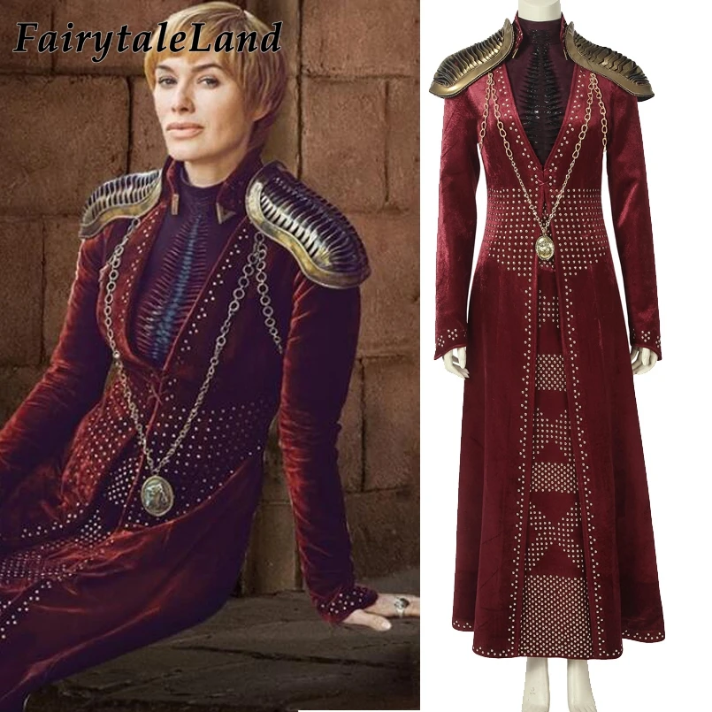 Cersei Lannister cosplay costume Halloween costume Cosplay Outfit Game ...