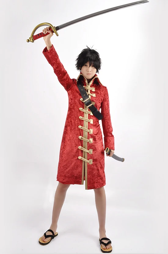 Anime One Piece Monkey D Luffy Cosplay Costume Full Set - AllCosplay.com
