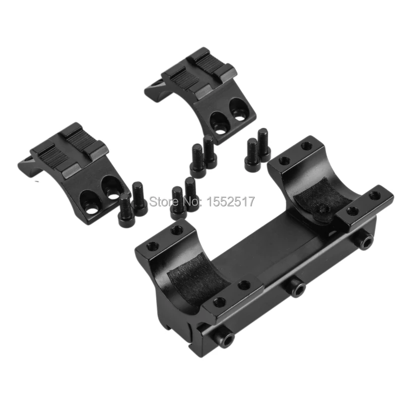 FIRE WOLF 8cm Low Profile 11mm Dovetail Airgun 25.4mm Rings W/Stop Pin ...