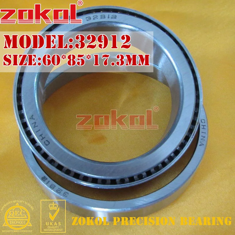 Zocoll 베어링 32912 2007912E 테이퍼 롤러 베어링, 60*85*17.3mm|bearing bearing ...