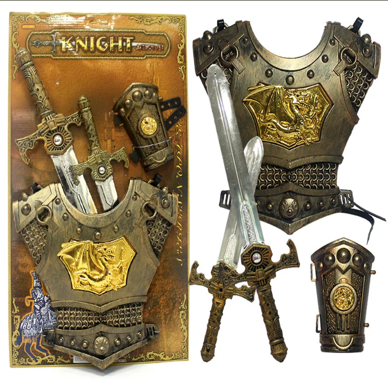 Free-Shipping-Halloween-costumes-for-kids-dress-armor-knight-armor ...