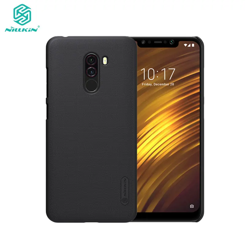 Poco F1 Case Nillkin Frosted Shield Hard Back Cover Case For Xiaomi ...