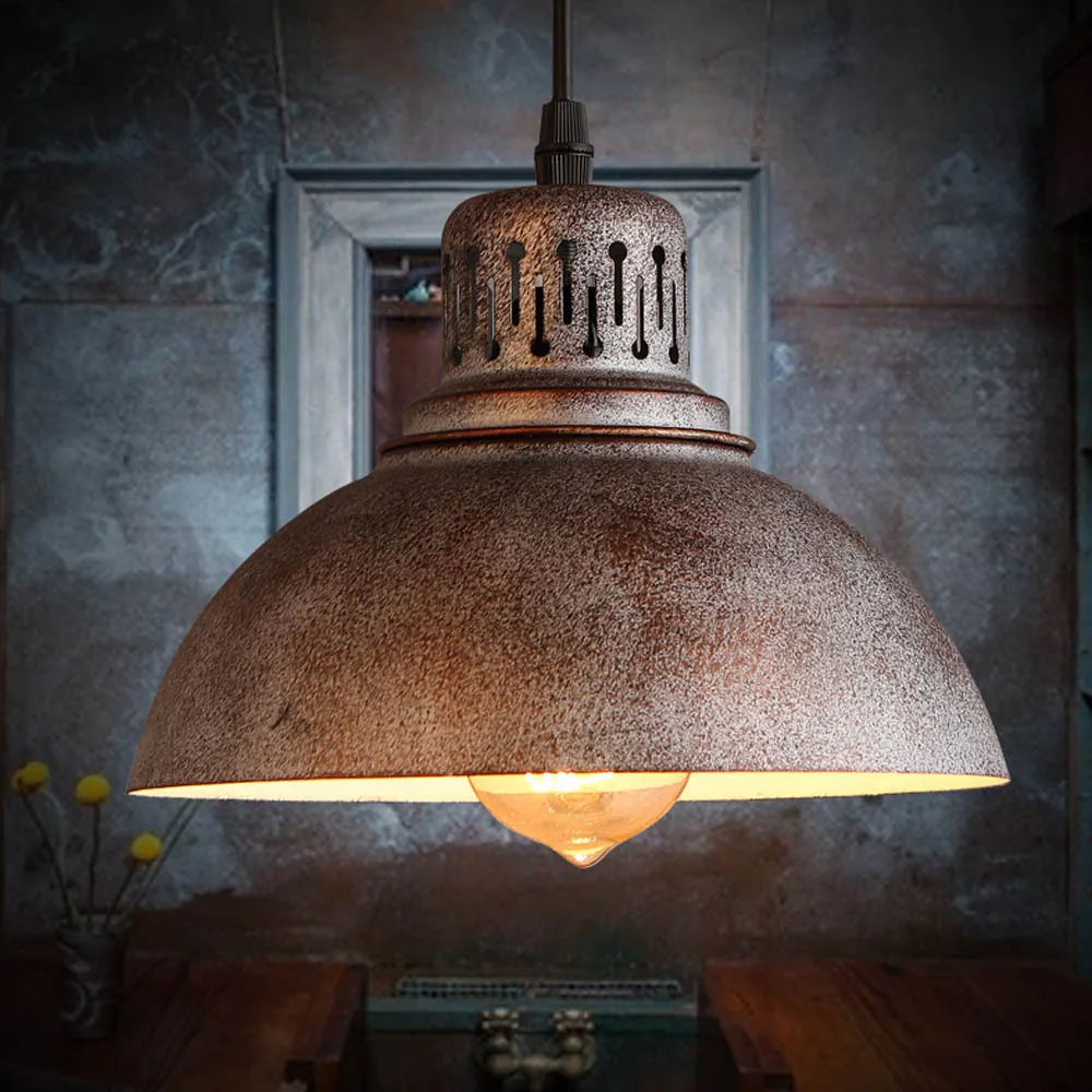 Vintage Pendant Light Antique Decorative Pendant Lamps Industrial Scrap ...