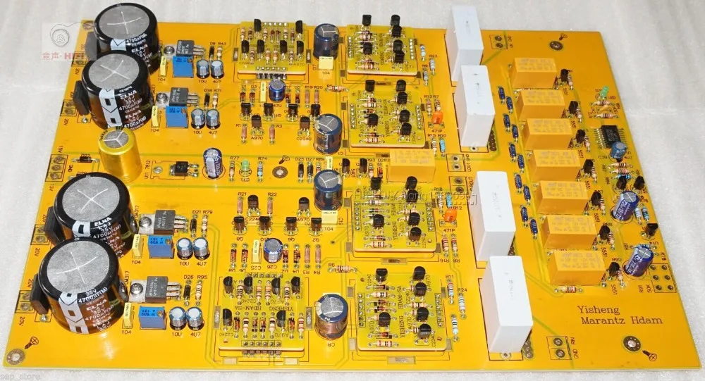 Assembled Hi end preamplifier board base on Marantz HDAM preamp HL ...