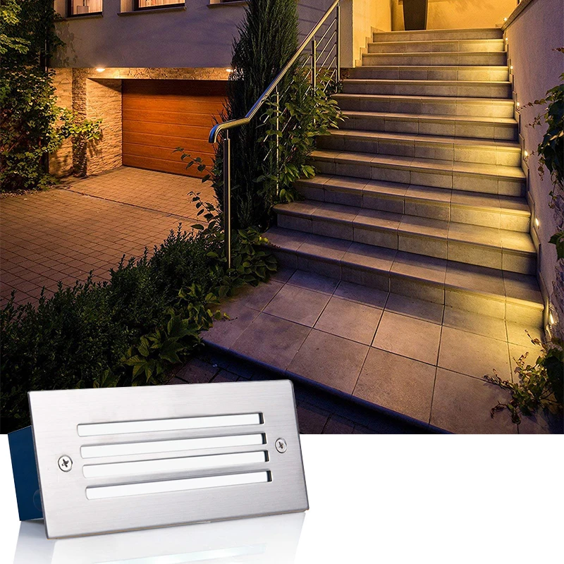 Aluminum Embedded Staircase Corner Lamp Waterproof IP65 3W Led Step ...