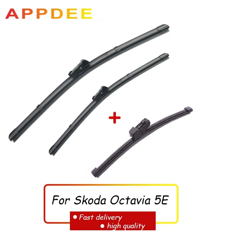 APPDEE-LHD-RHD-Wiper-Front-Rear-Wiper-Blades-Set-For-Skoda-Octavia-5E ...