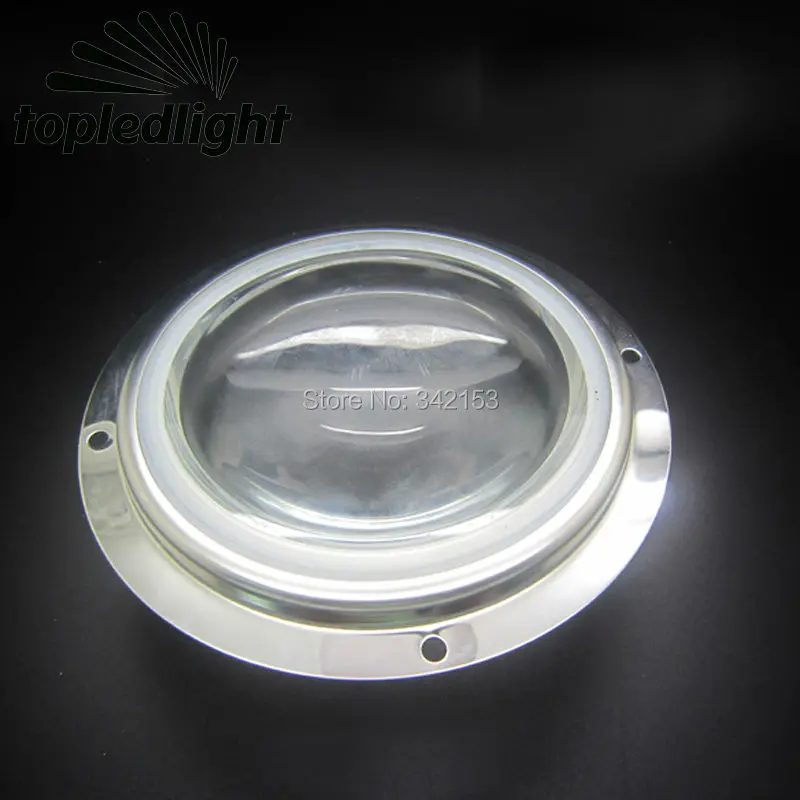 Topledlight-Concave-100mm-Glass-Lens-Reflector-Holder-Bracket-Case-Kit ...