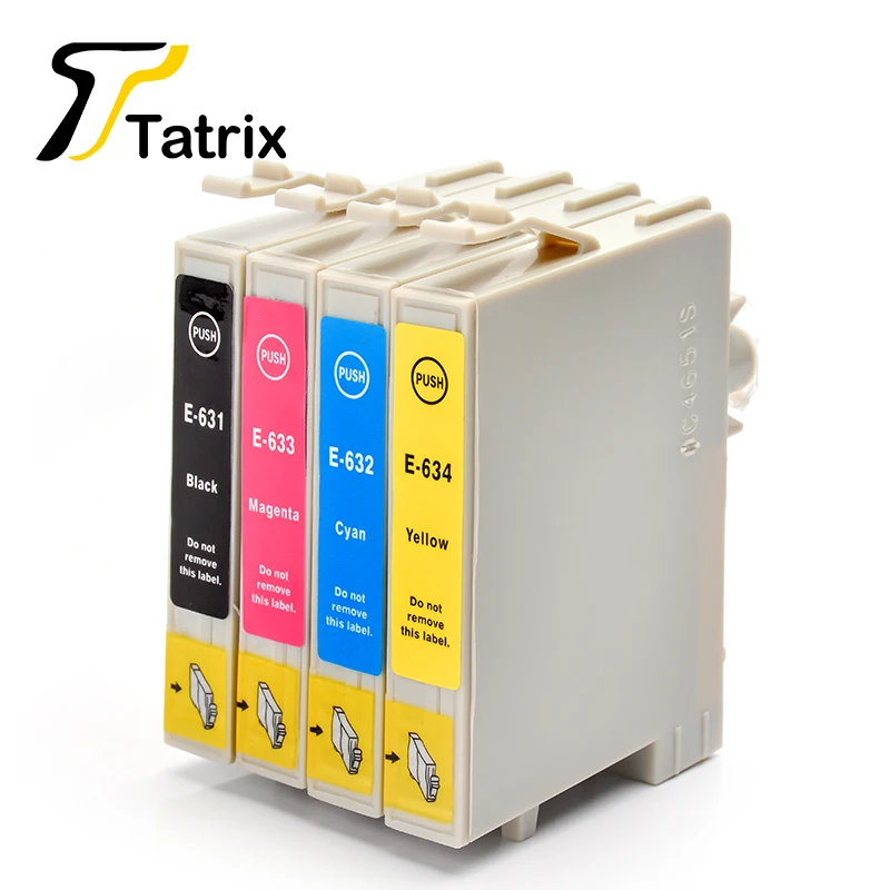 Epson 스타일러스 C67/C87/CX3700/CX4100/CX4700/CX5700F/CX7700 과 호환되는 4PK ...