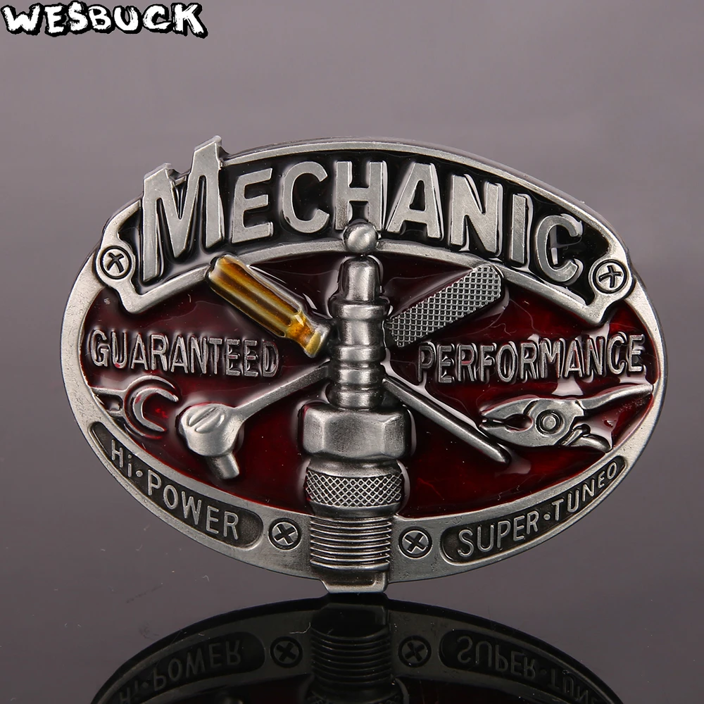 Mens' Belt Buckle Wesbuck Brand Belt Buckle For Men Carpenter Mechanic ...